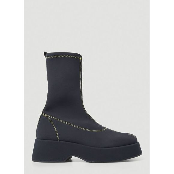 Ganni | Shoes | Ganni Retro Sock Boots In Black | Poshmark